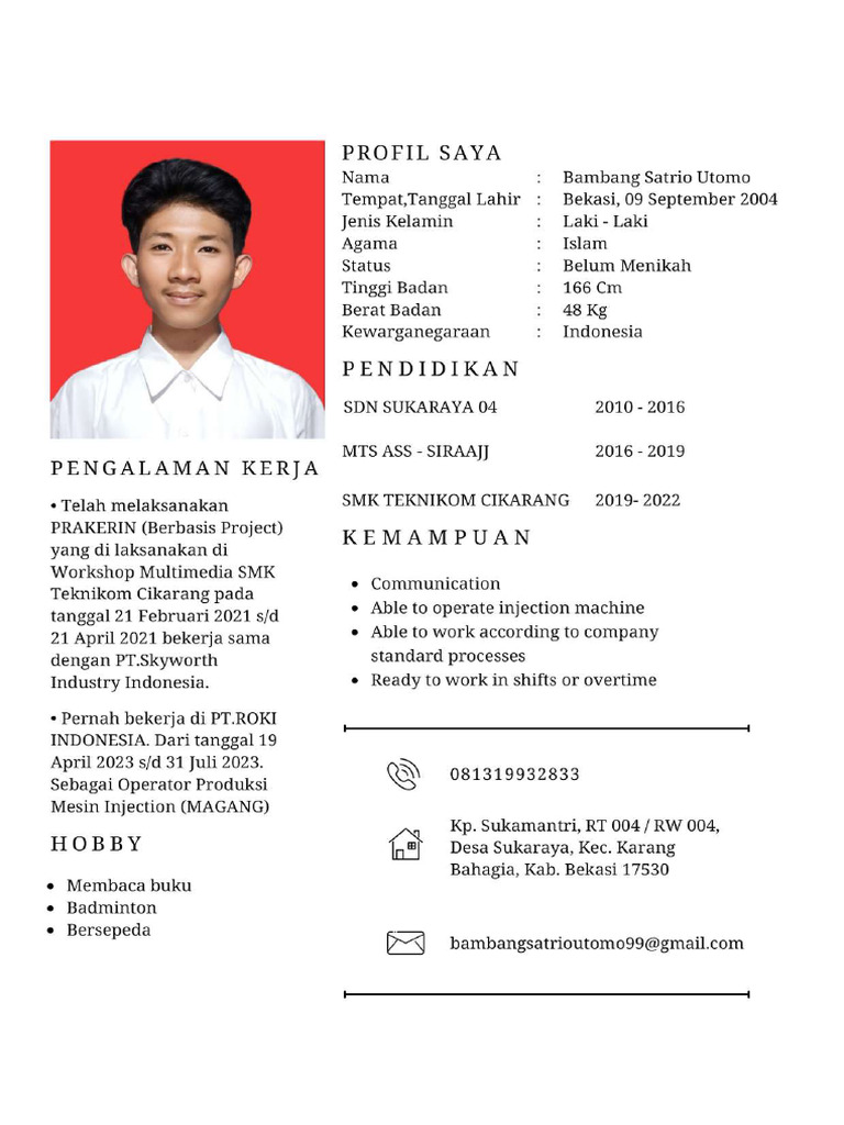CV Bambang Satrio Utomo | PDF