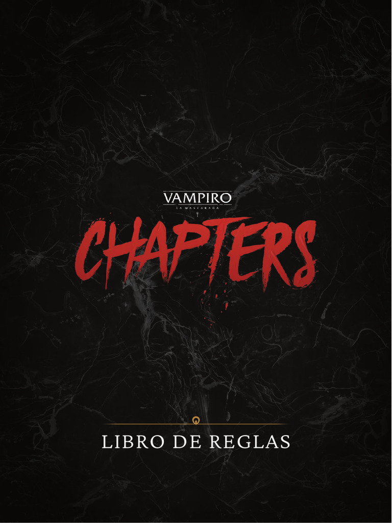 Chapters - Libro de Reglas | PDF | Juegos de rol | Juegos de mesa