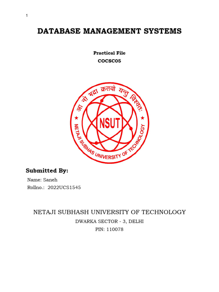 DBM Sfile | PDF | Relational Model | Data
