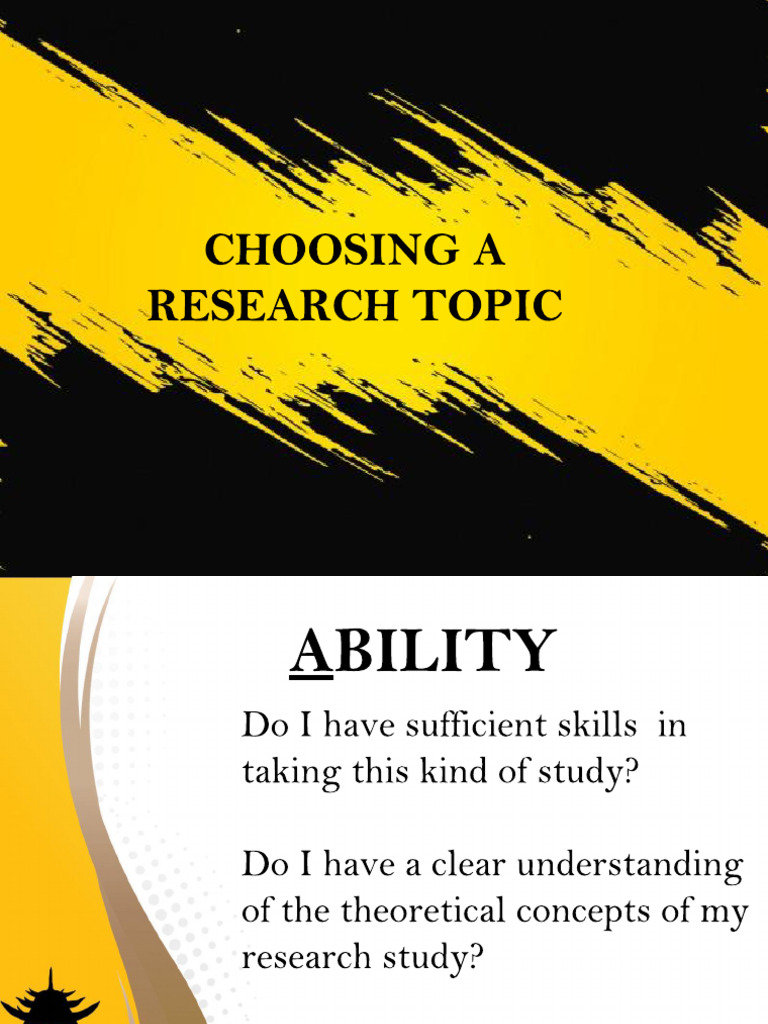 Unit 2 - Formulating A Research Title | PDF