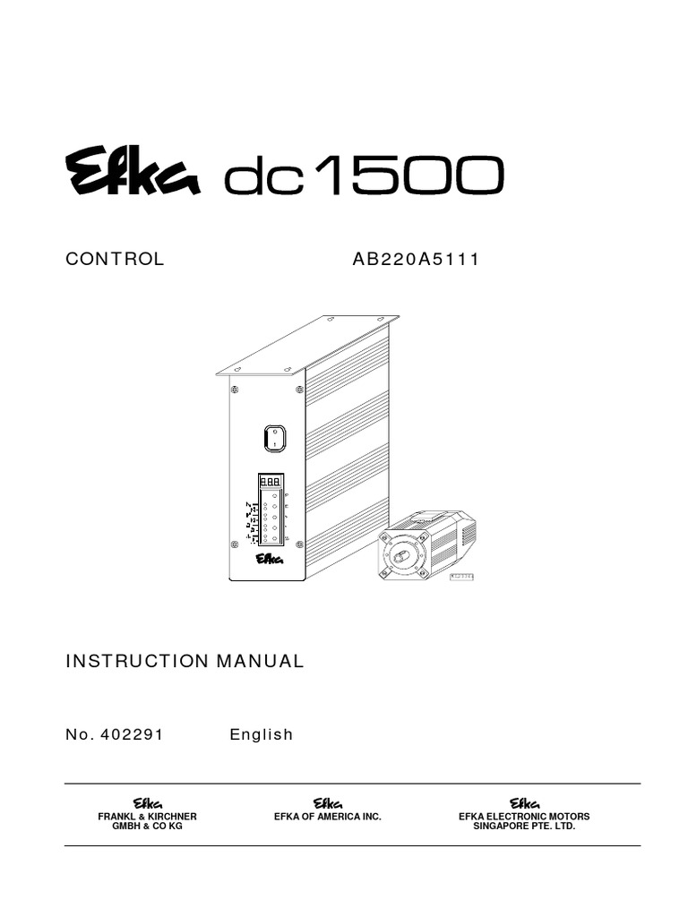 Efka AB220 | PDF
