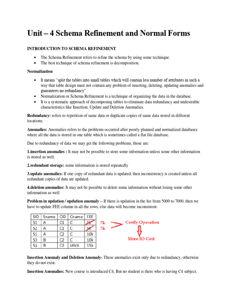 Unit 4 Dbms | PDF | Teaching Methods & Materials