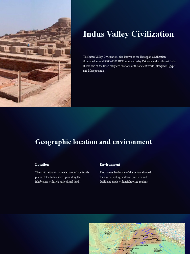Indus Valley Civilization Overview | PDF | Civilization