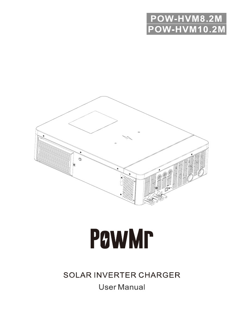 Pow-Hvm10.2m User Manual v1.2 | PDF