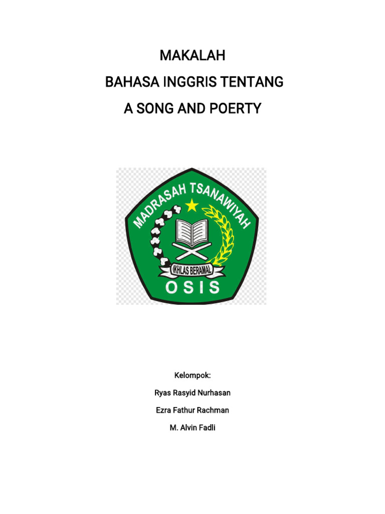 Makalah Bahasa Inggris | PDF