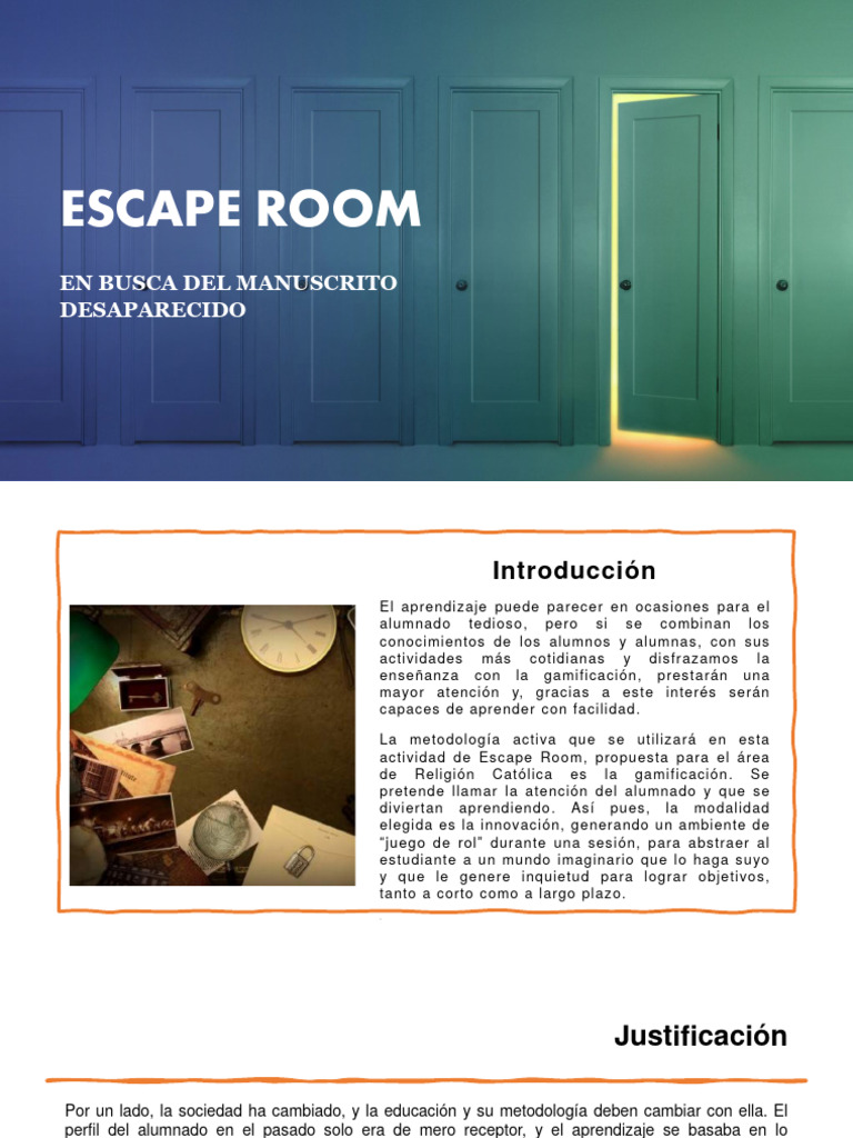 GT Scape Room | PDF
