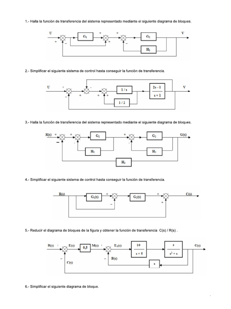 Practica Diagramas de Bloques | PDF