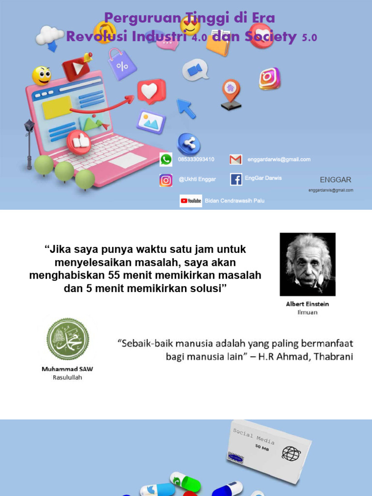 Perguruan Tinggi Di Era Revolusi Industri 4.0 Dan Society 5.0 | PDF