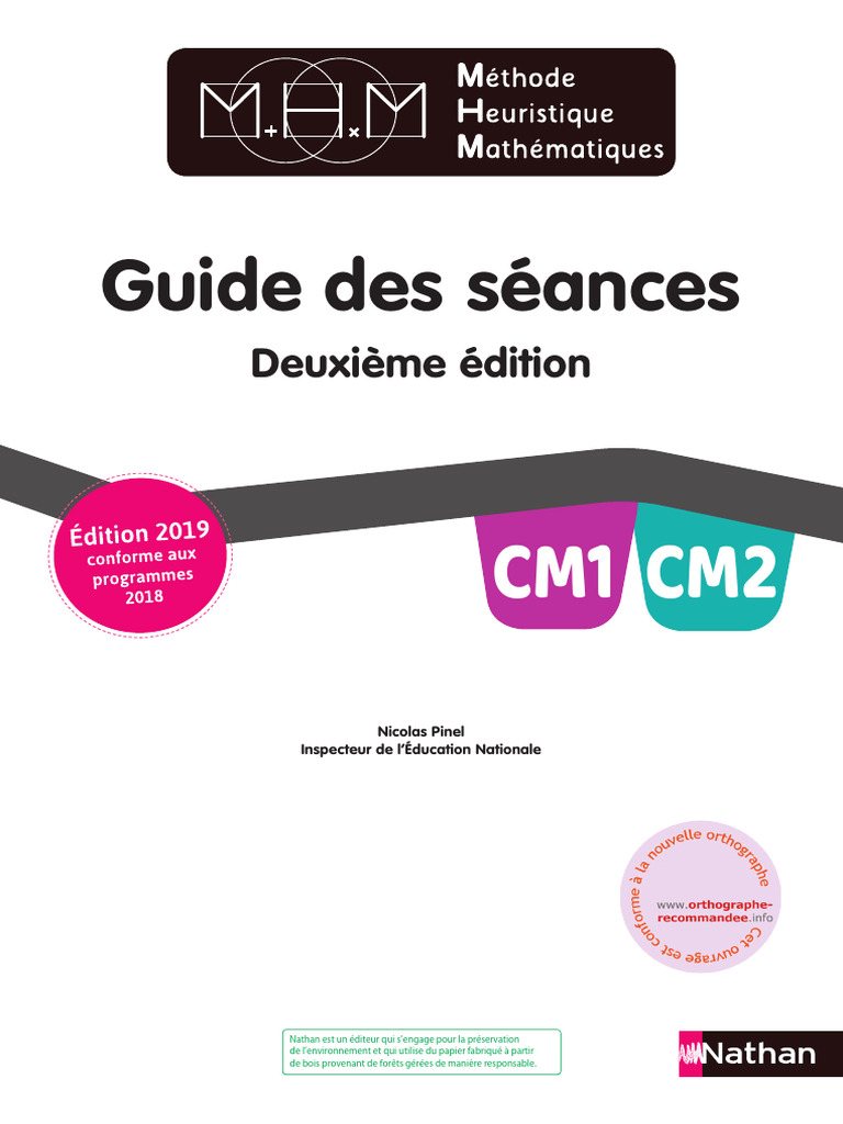 Guide MHM Cm1 Cm2 | PDF