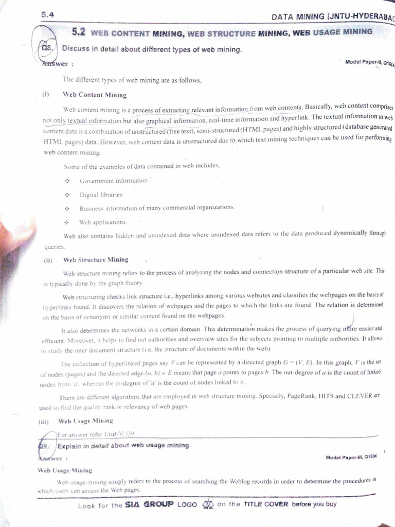 DM Unit 5 | PDF | Internet & Web | World Wide Web