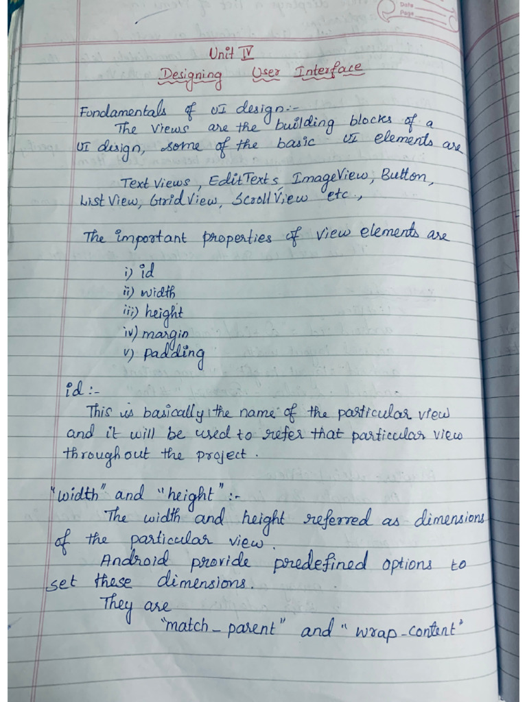 MAD Unit IV Notes New | PDF