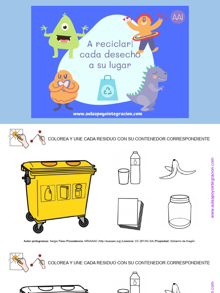 A Reciclar! | PDF | Residuos | Reciclaje