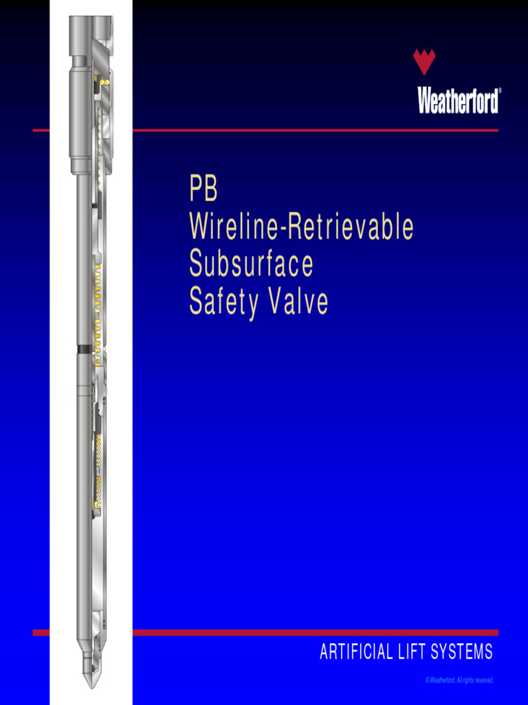 Subsurface Safety Valves | Download Free PDF | Lift (Force) | Valve