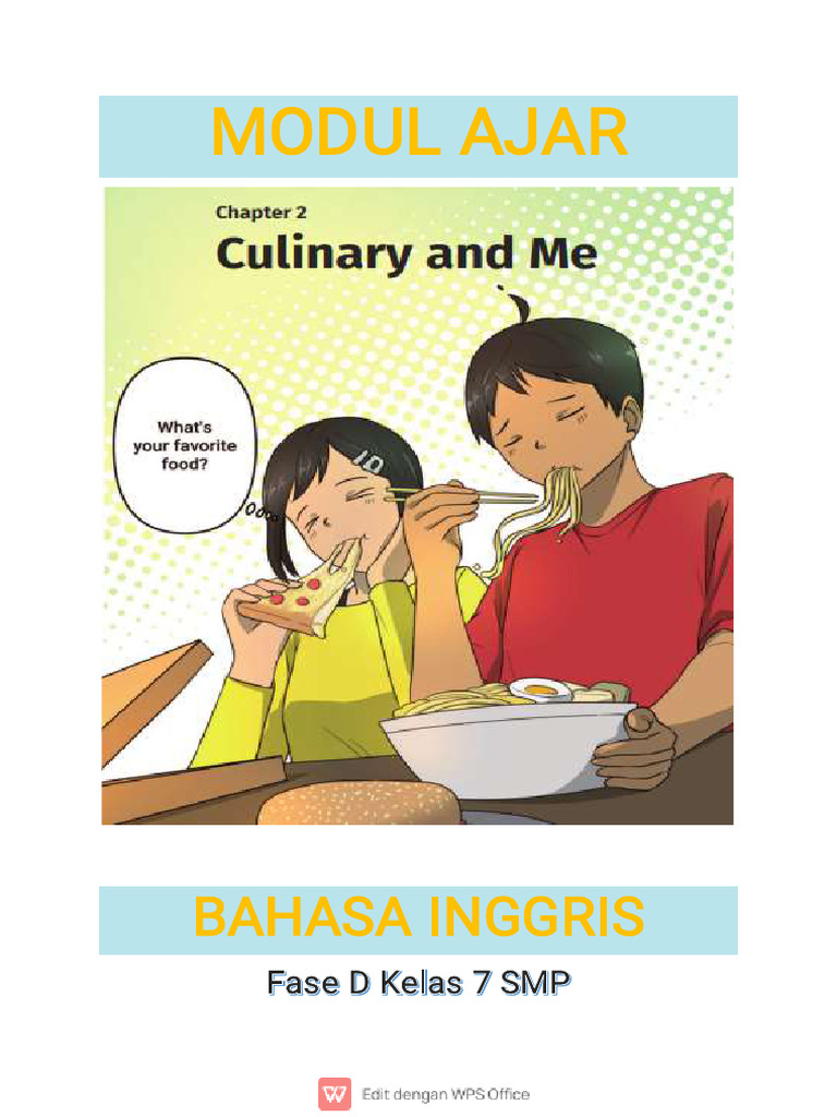 Modul Ajar Favorite Food | PDF