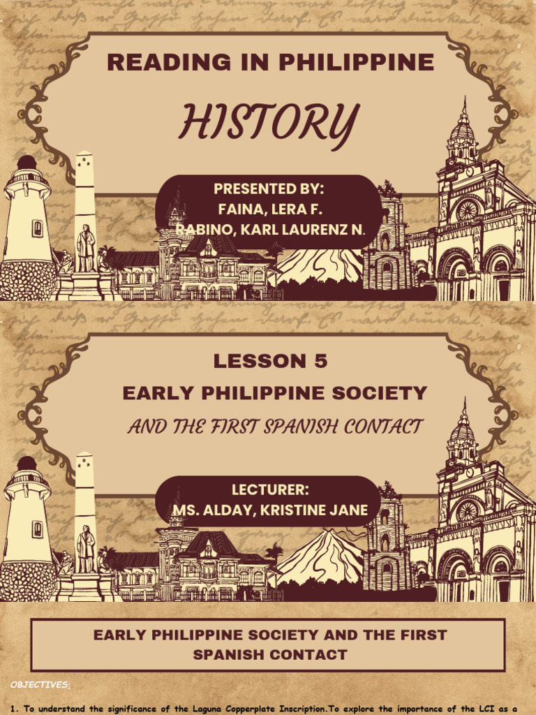 History of The Philippines Lesson Presentation | PDF