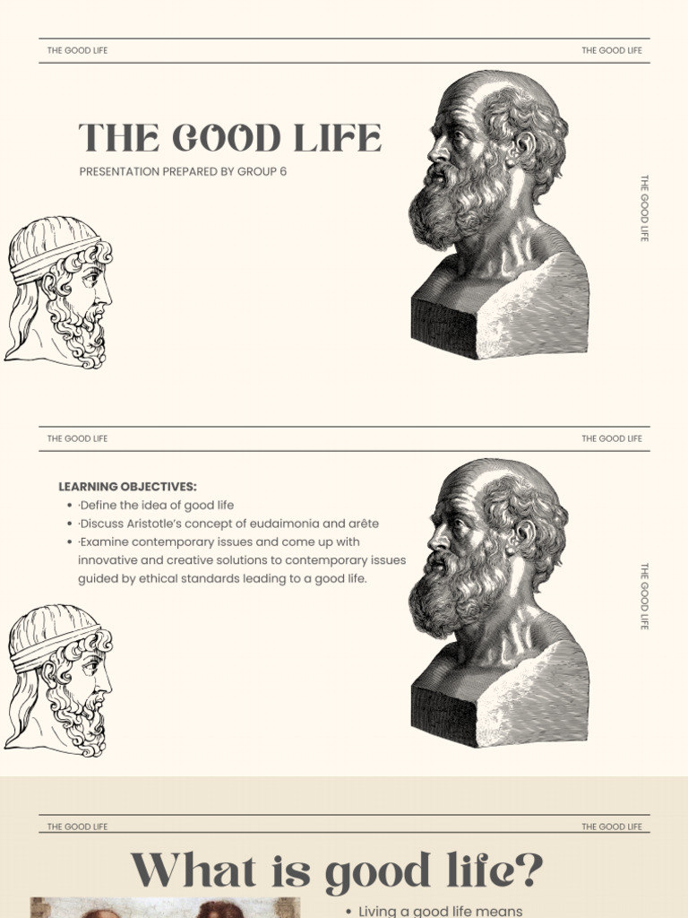The Good Life | PDF
