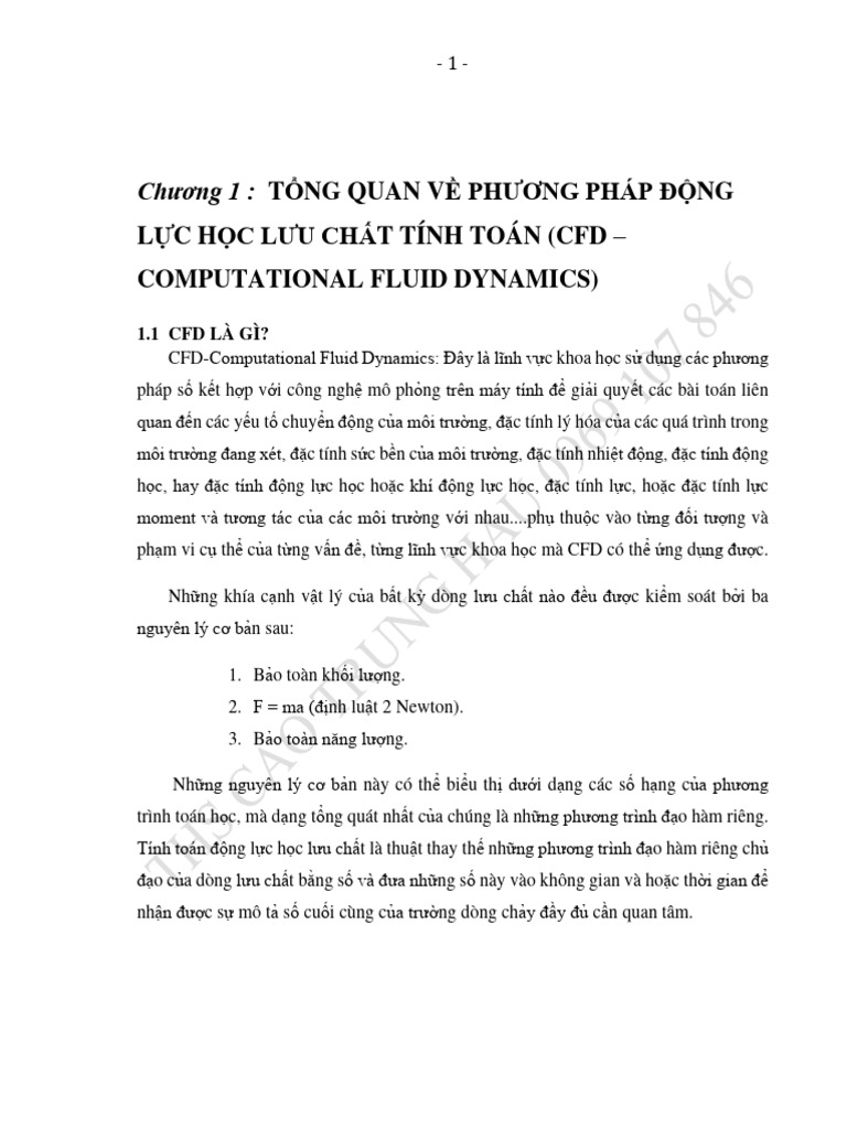 Giao Trinh Mon Dong Luc Hoc Luu Chat Tinh Toan | PDF