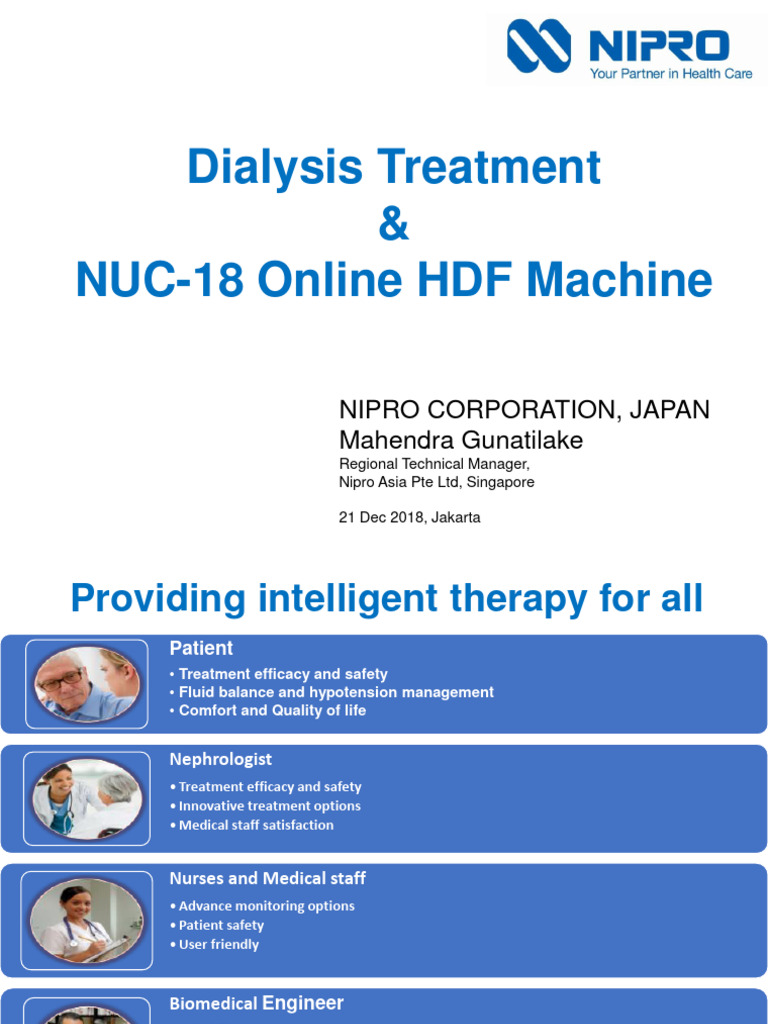 Dialysis Machine And Nipro Ncu 18 Online Hdf Machine Pan Tiraphi
