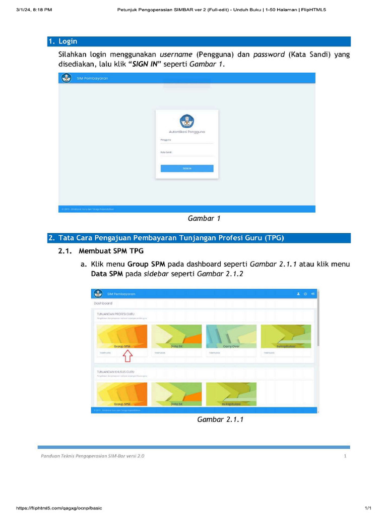 Penggunaan Aplikasi Simbar Pdf