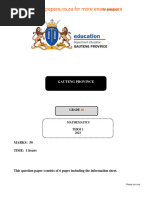 GRADE 9 Social Sciences (Geography) Exam Paper | PDF | Carbon Footprint ...