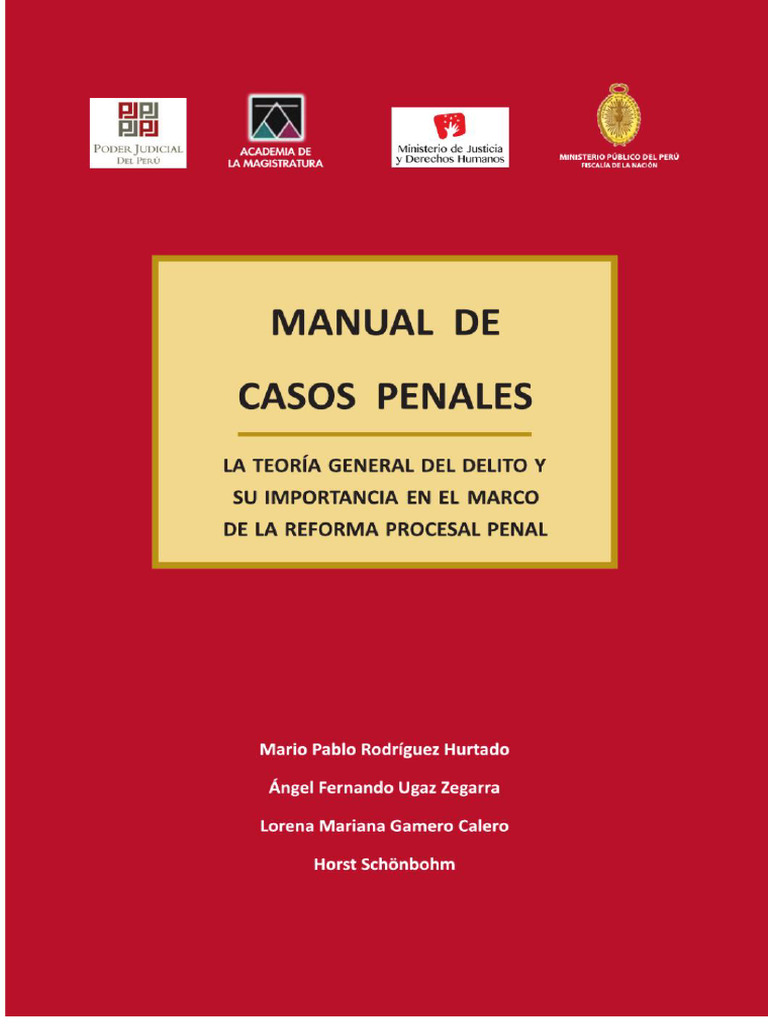 Manual de Casos Penales | PDF