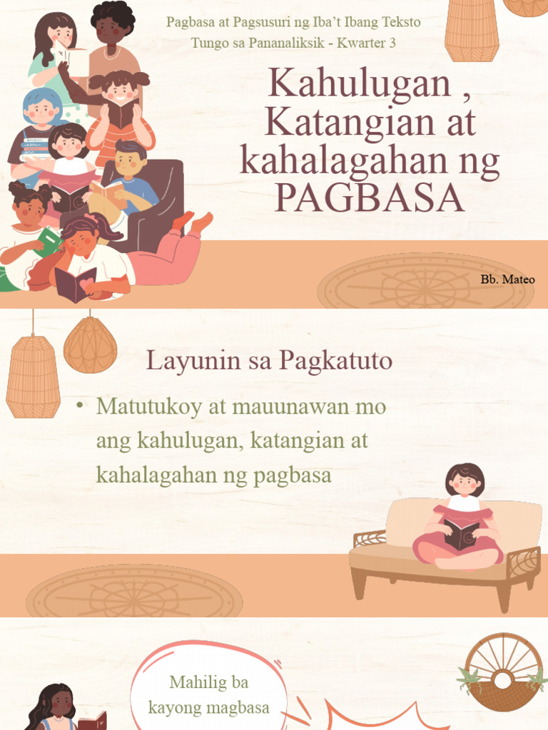 Pagbasa | PDF