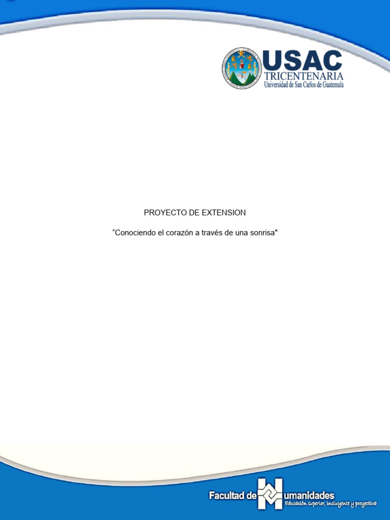 Proyecto de Extension | PDF | Guatemala