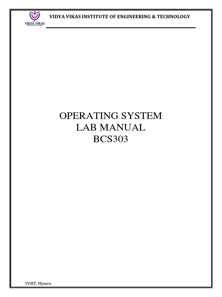 OS Lab Manual | PDF | Art