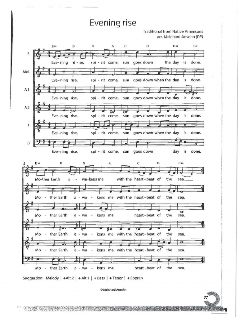 14) Evening Rise | PDF