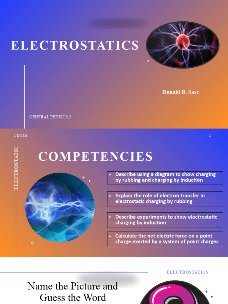 Electrostatics | PDF