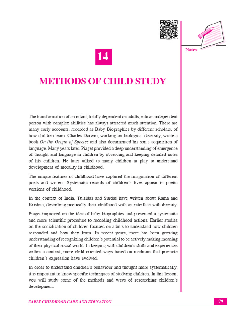 14 - Methods - of - Child - Study - 2023-12-14T102233.381 | PDF ...