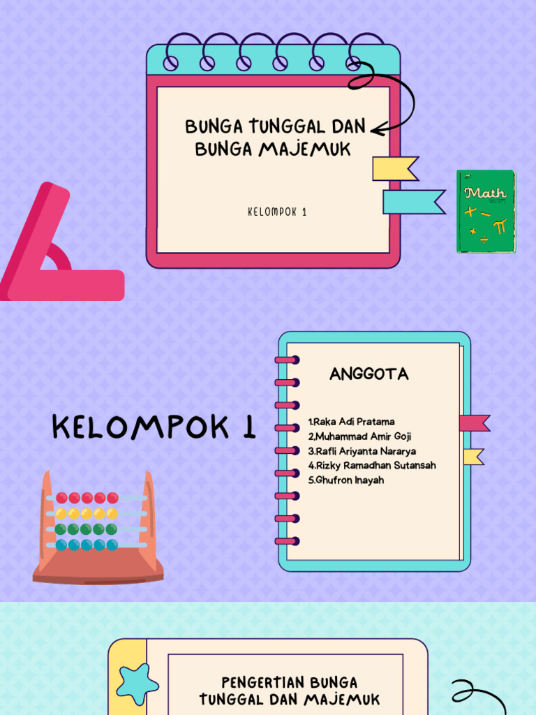 Latihan Soal Bunga Tunggal dan Majemuk | PDF | Pengelolaan Keuangan & Uang