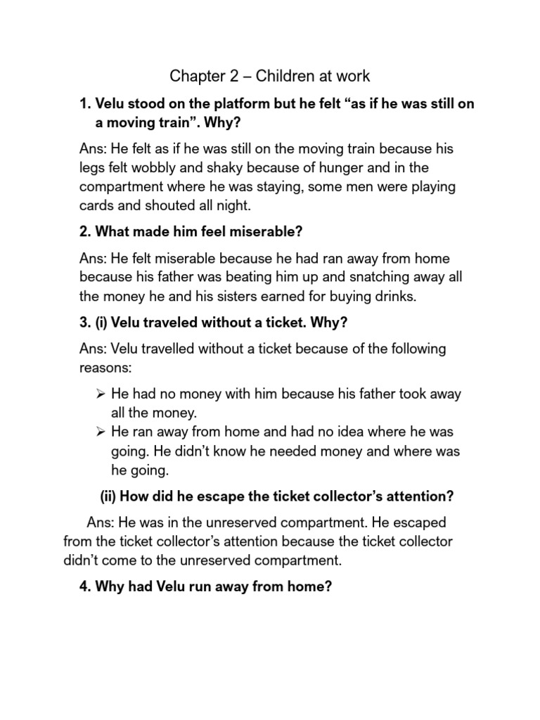 Children at Work | PDF