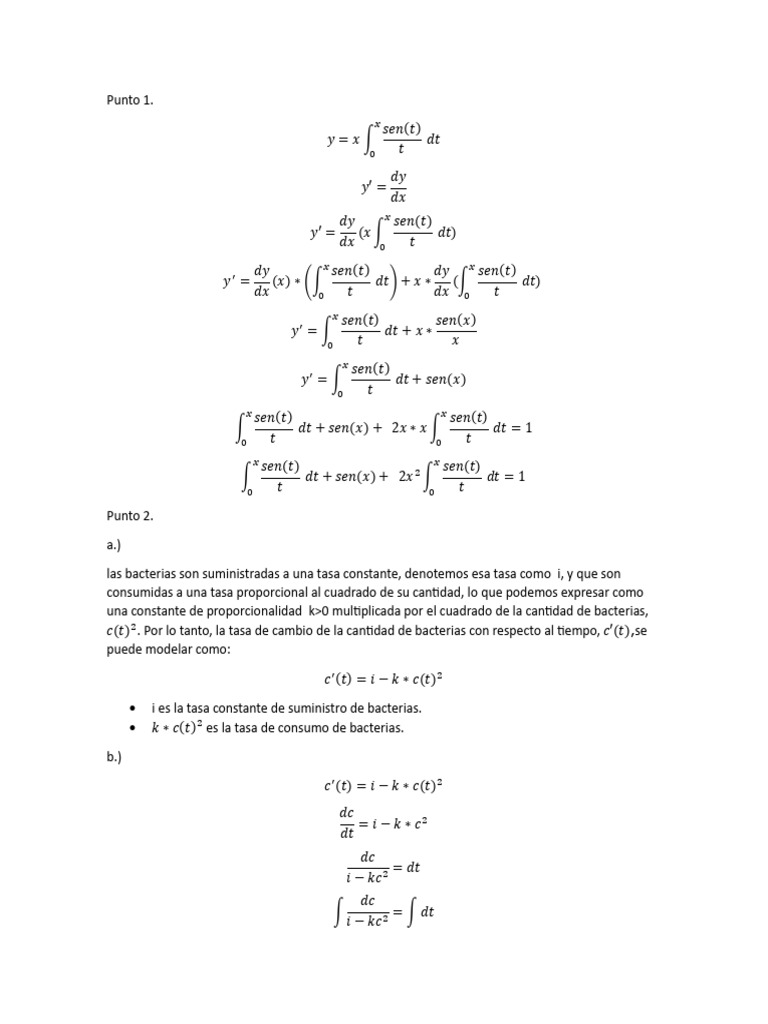 Ecuaciones Diferenciales | PDF