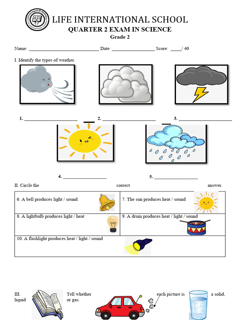 Quarter 2 Exam in Science | PDF | Foreign Language Studies