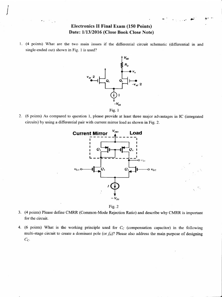 Microelectronics Final | PDF
