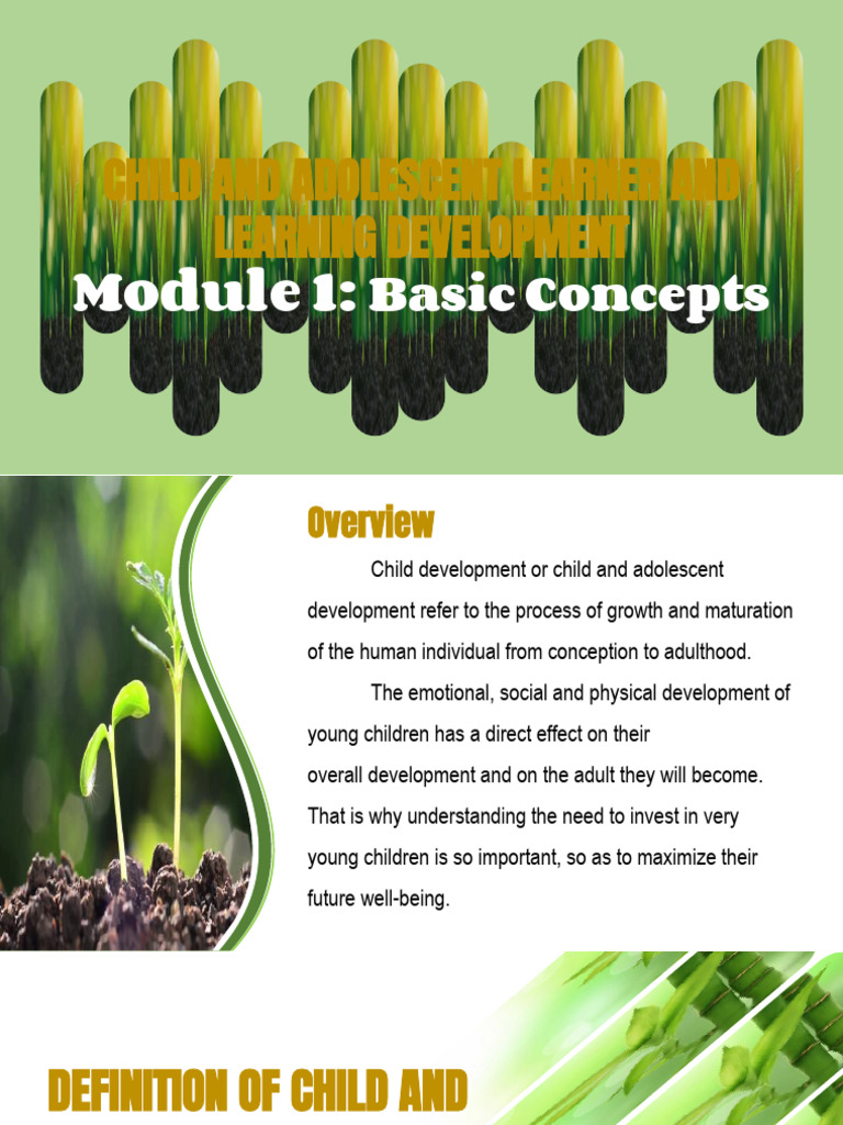 Module 1 BASIC CONCEPTS | PDF