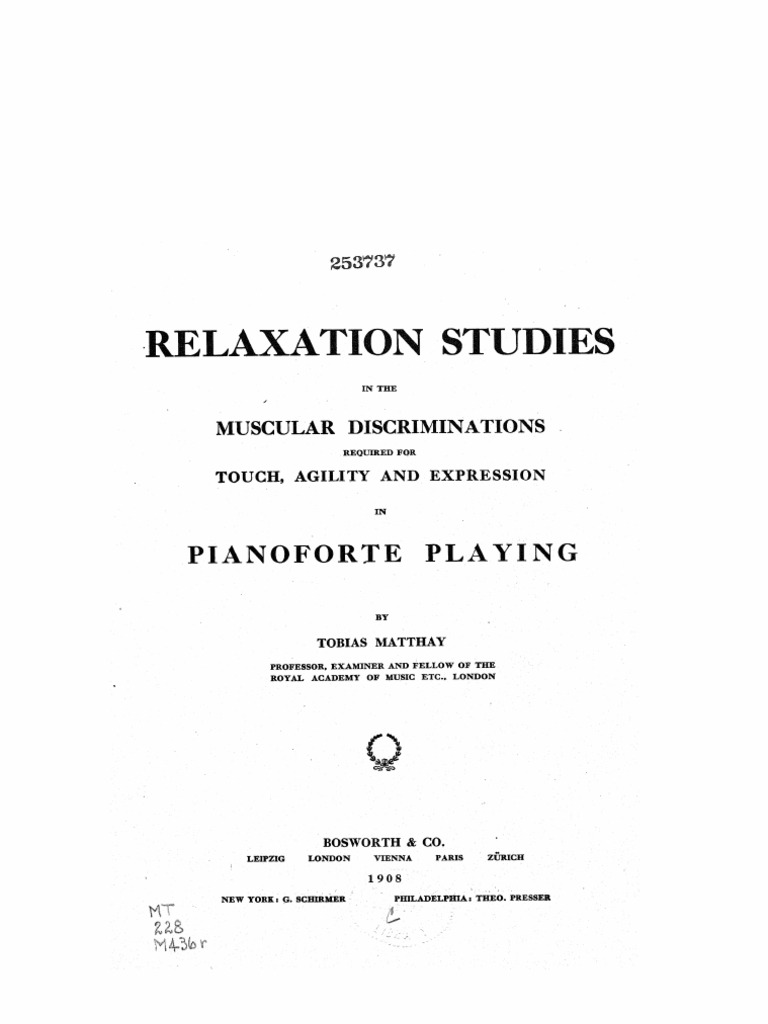 Relaxation Studies | PDF