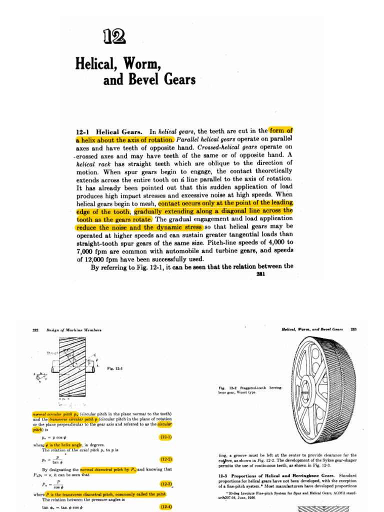 Helical Gears | PDF