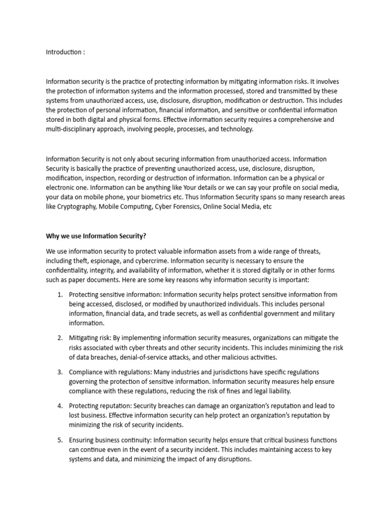 601 Unit 3 Introduction | PDF | Information Security | Denial Of Service Attack