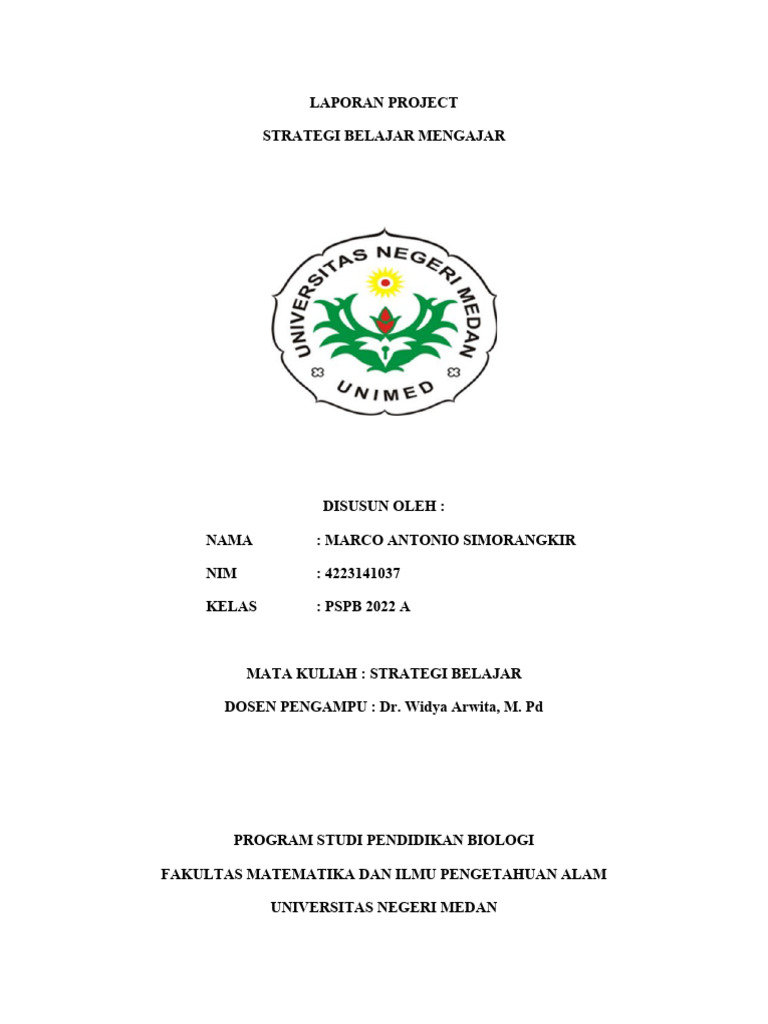 Laporan Project SBM | PDF