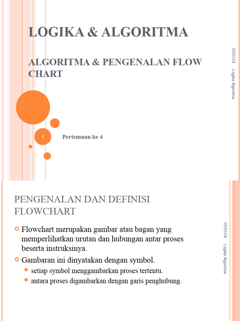 Pert 3 Definisi Dan Pengenalan Simbol Simbol Flowchart | PDF