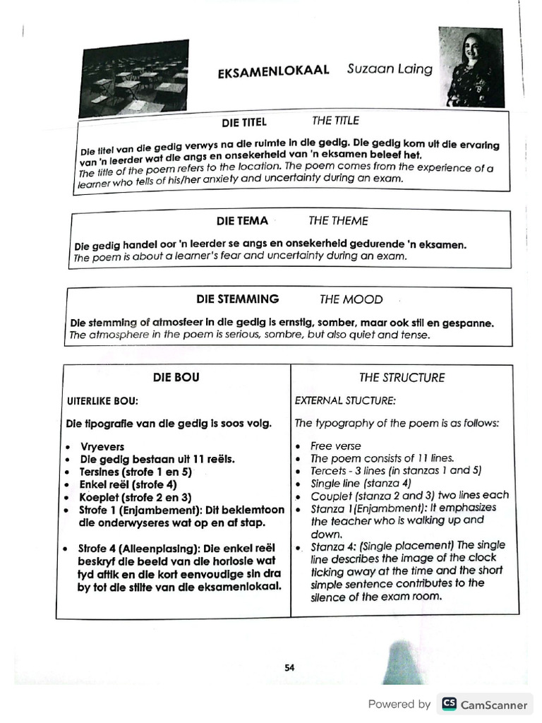 Eksamenlokaal - Poem | PDF