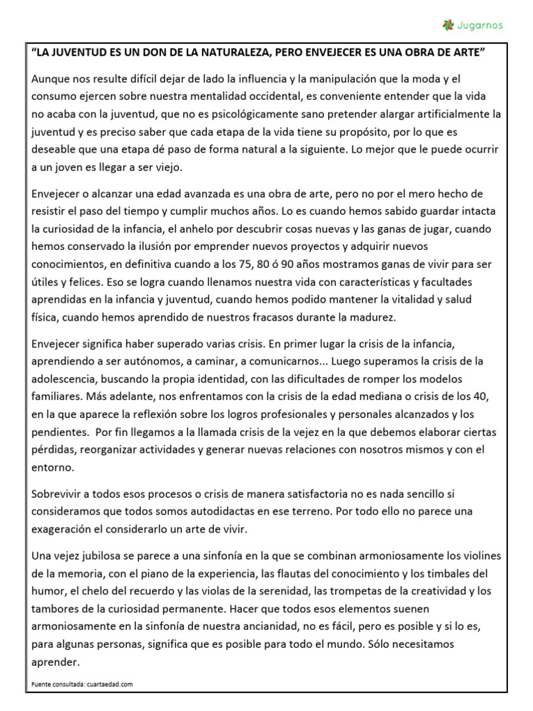 Estimulación Cognitiva | PDF | Vejez | Ciencias del comportamiento