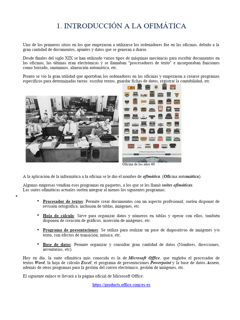 TEMA 4 Ofimatica | PDF | Microsoft Office | Software