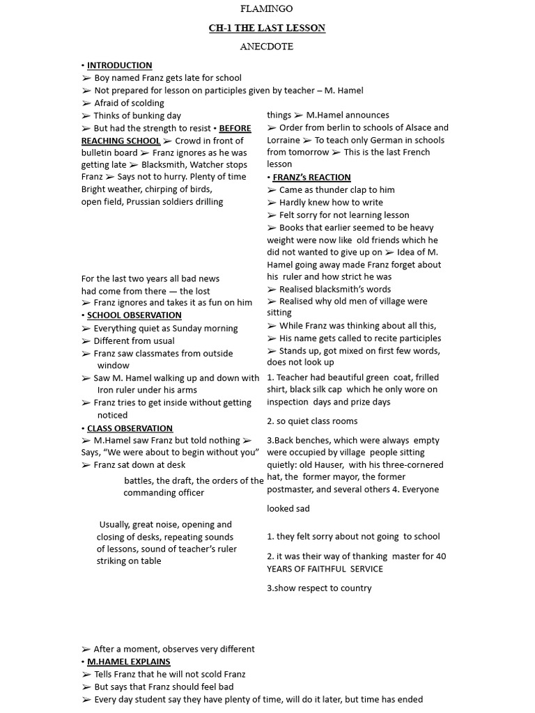 Short Notes English | PDF