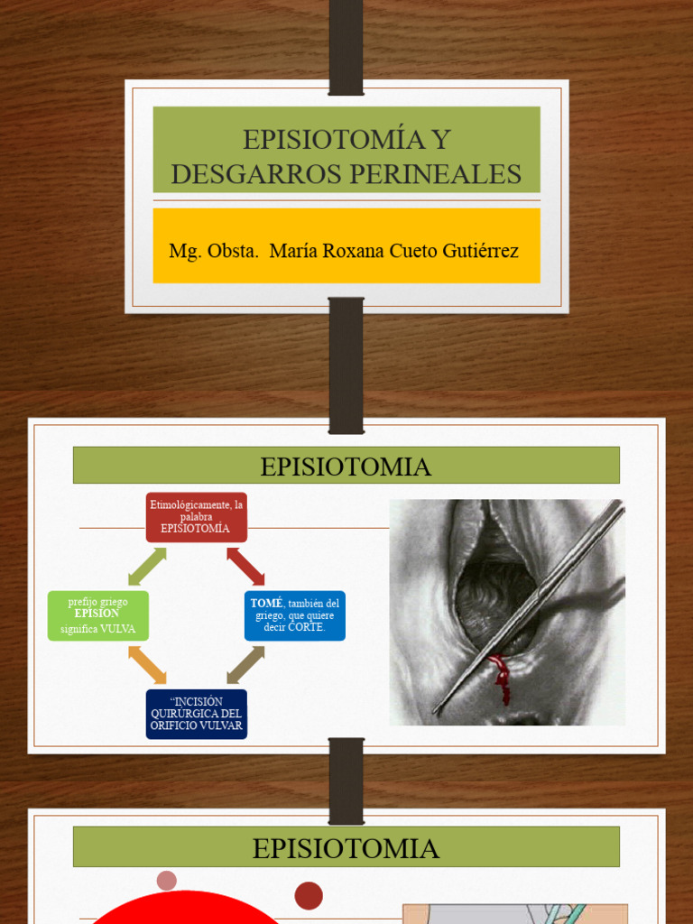 CLASE 10 Episiotomía y Desgarros Perineales | PDF