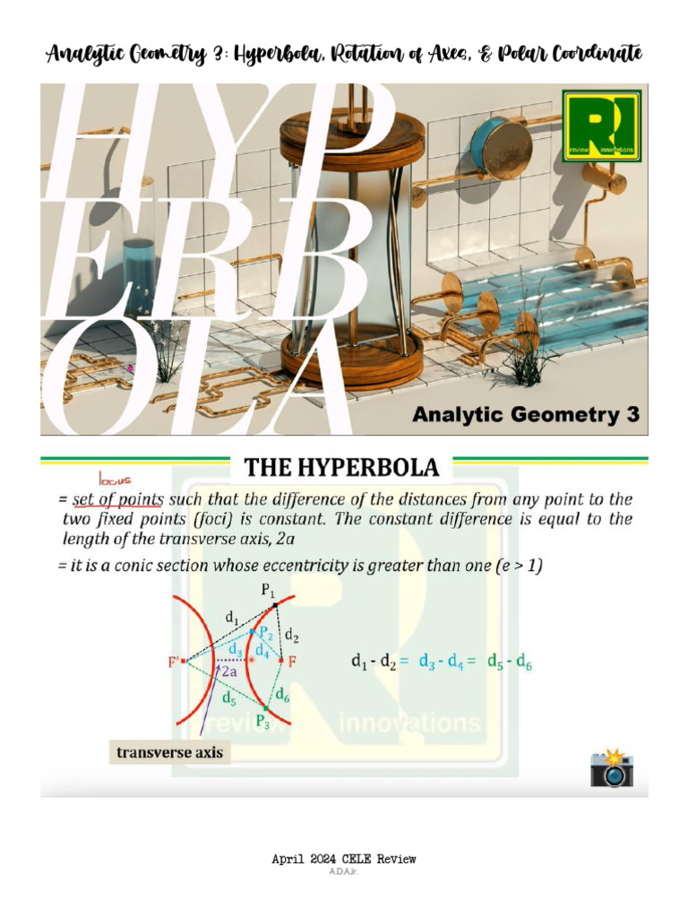 A-Geom 3-April 2024 CELE Review | PDF