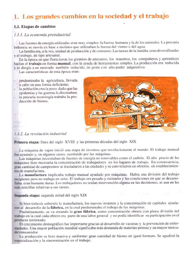 Grandes Cambios en La Sociedad y El Trabajo | PDF Grandes Cambios en La Sociedad y El Trabajo | PDF