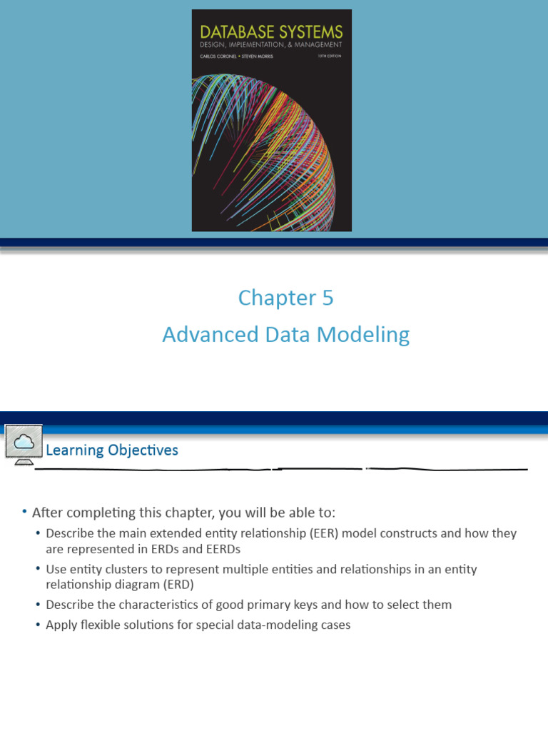 Chapter 6 - Advanced Data Modelling | PDF | Software Design | Information Science